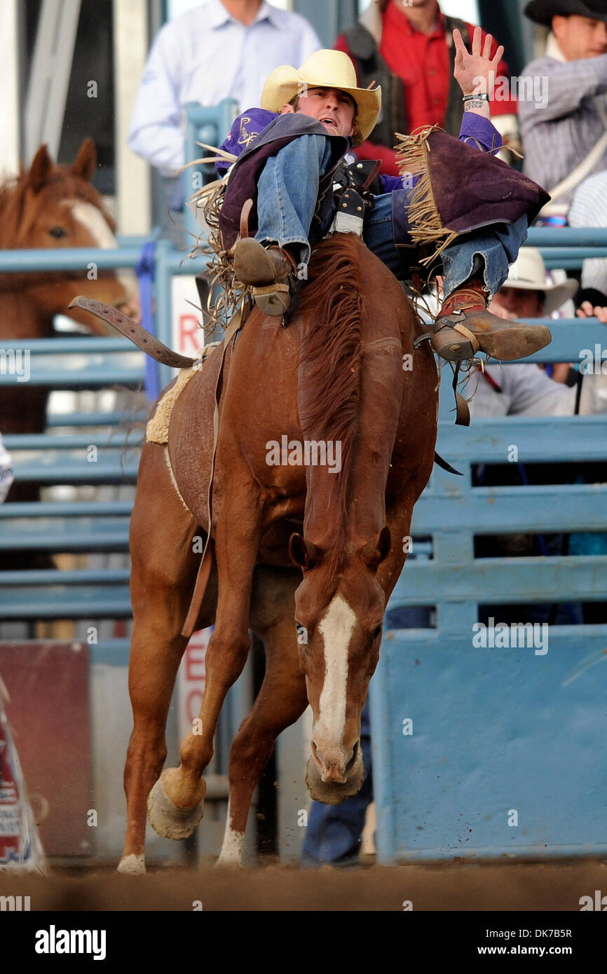 June 18, 2011 - Reno, Nevada, U.S - Tilden Hooper of Carthage, TX rides ...
