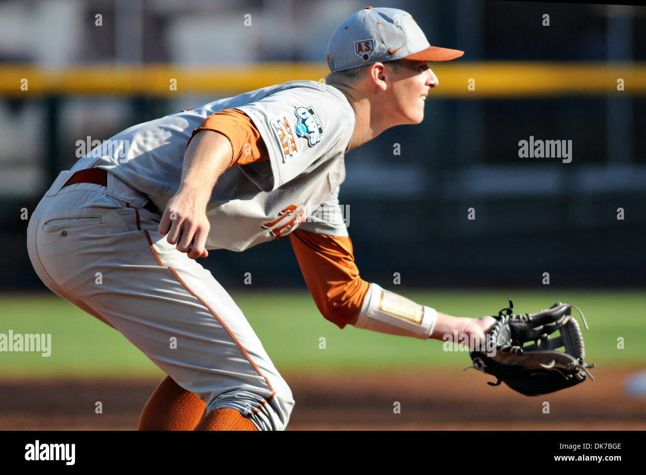 June 18, 2011 - Omaha, Nebraska, U.S - Eric Weiss awaits the pitch ...