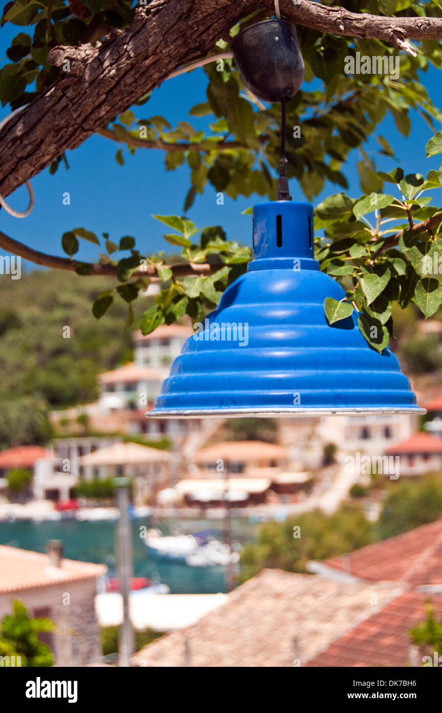An image of Vathi on the Ionian island of Meganisi Stock Photo - Alamy
