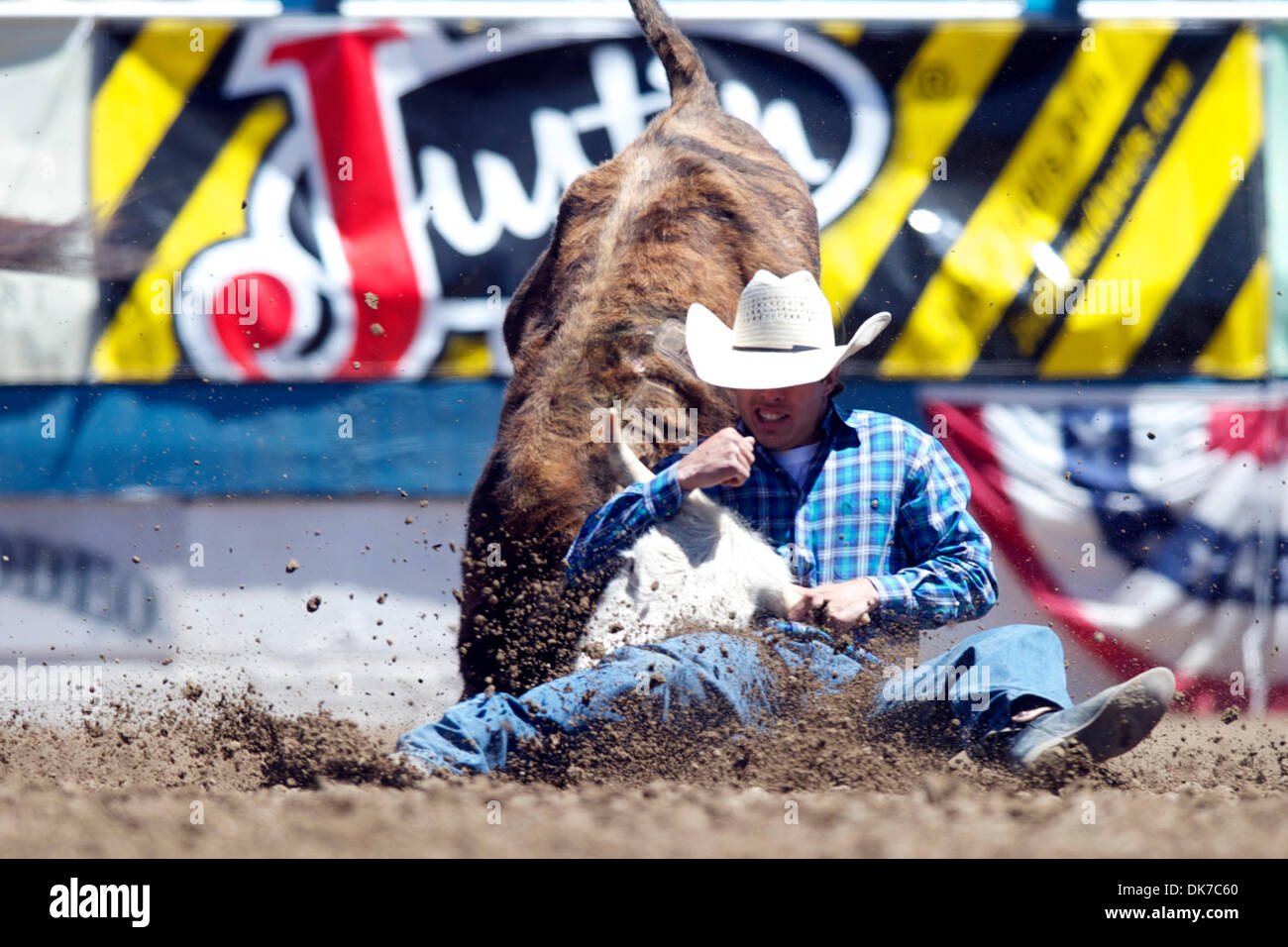 June 19, 2011 - Reno, Nevada, U.S - Dirk Tavenner of Rigby, ID competes ...