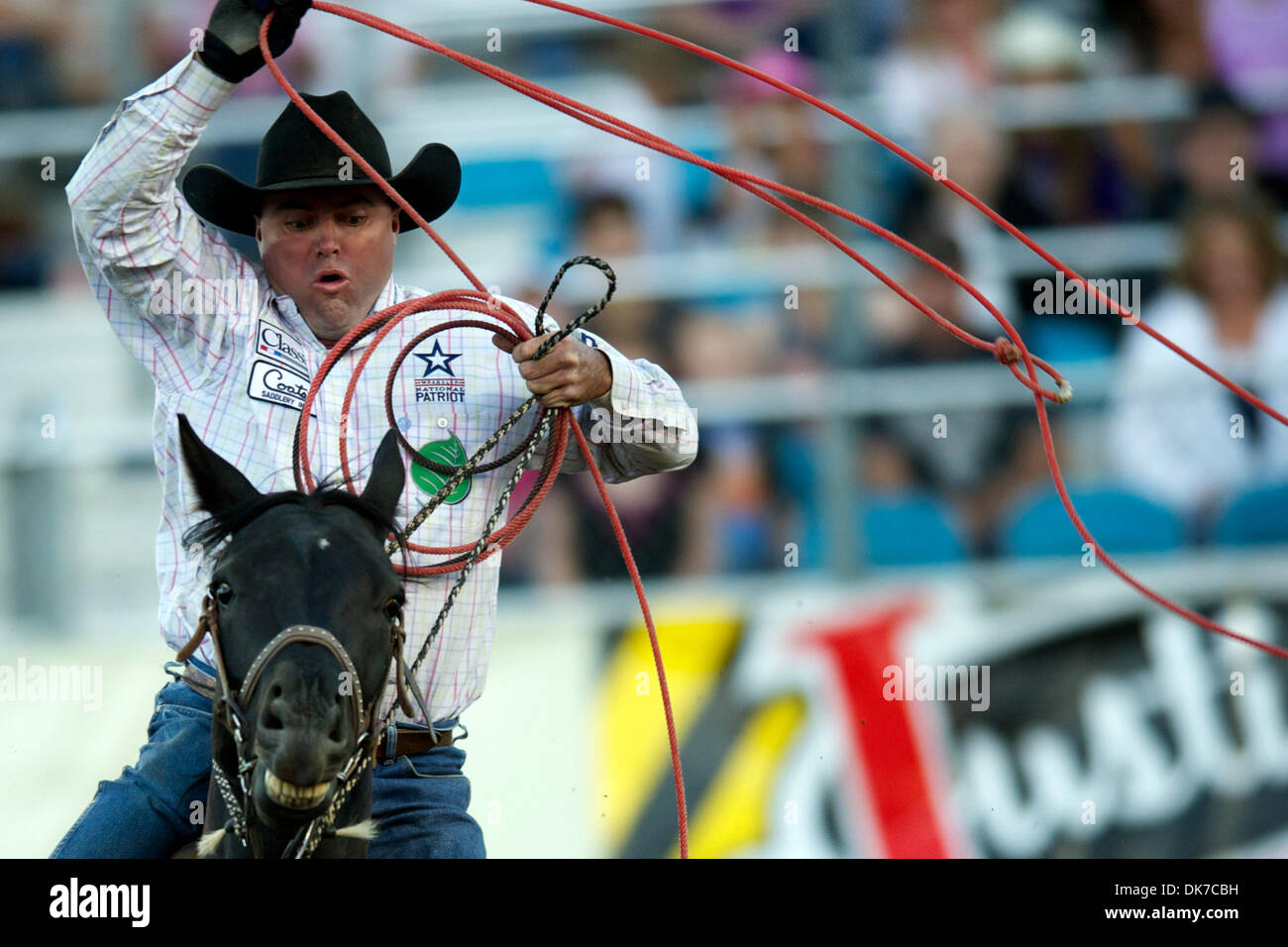 June 19, 2011 - Reno, Nevada, U.S - Roper B.J. Campbell of Bishop, CA ...