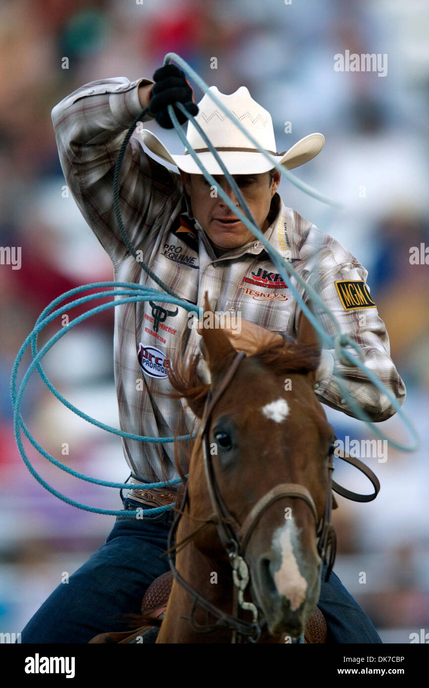 June 19, 2011 - Reno, Nevada, U.S - Roper Patrick Smith of Midland, TX ...