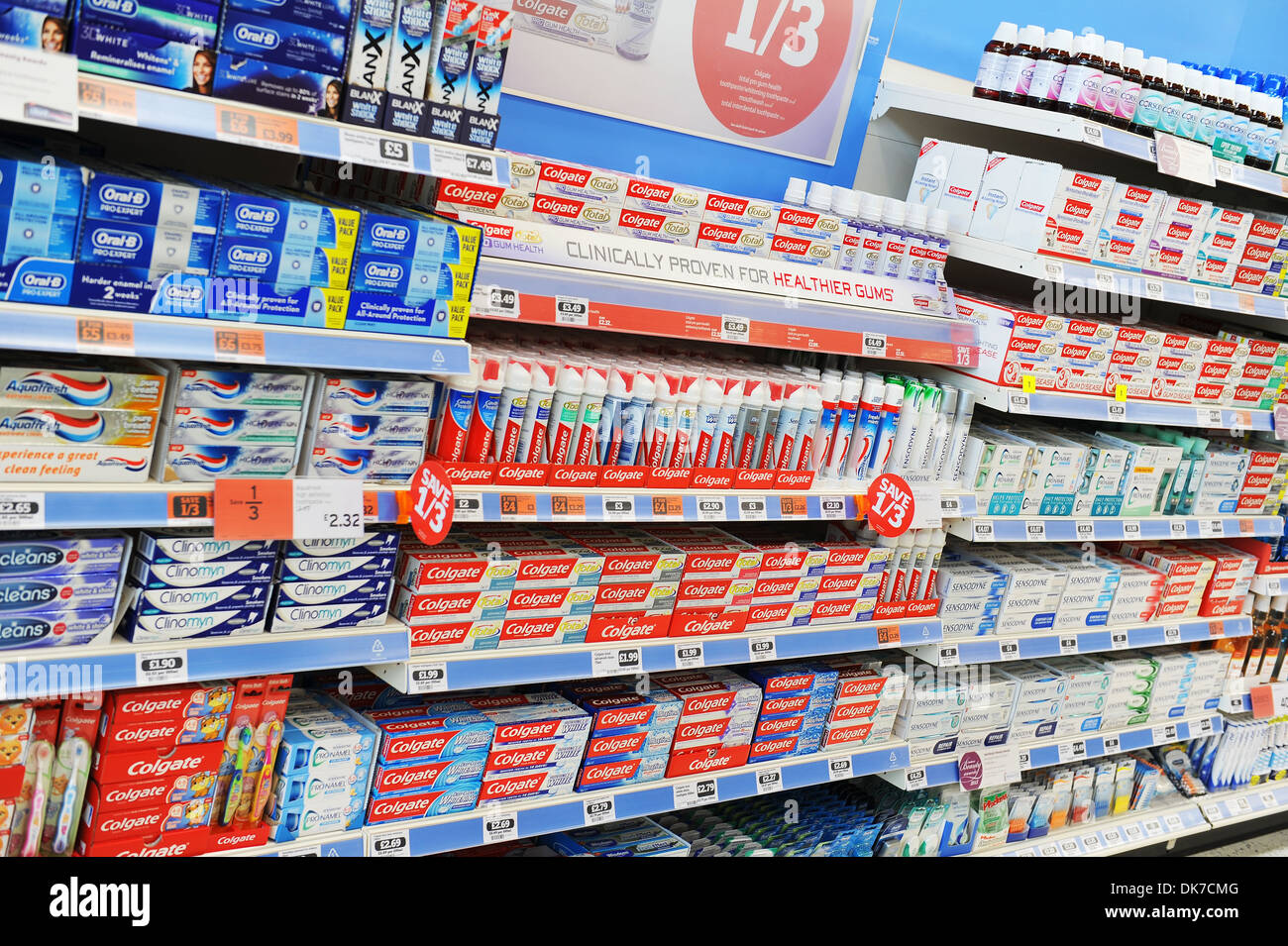 Toothpaste Store Shelves High Resolution Stock Photography and Images ...