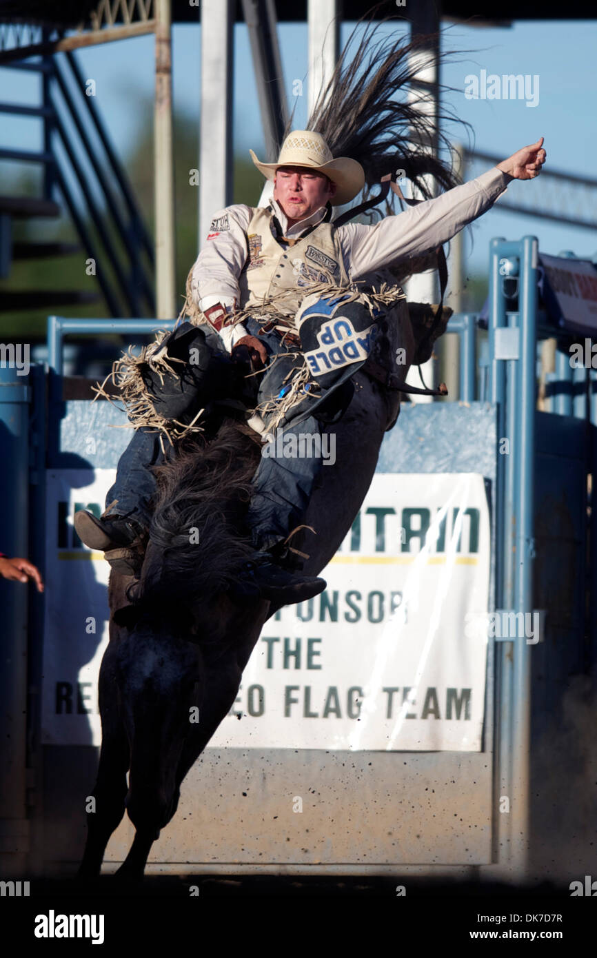June 20, 2011 - Reno, Nevada, U.S - Steven Peebles of Redmond, OR rides ...