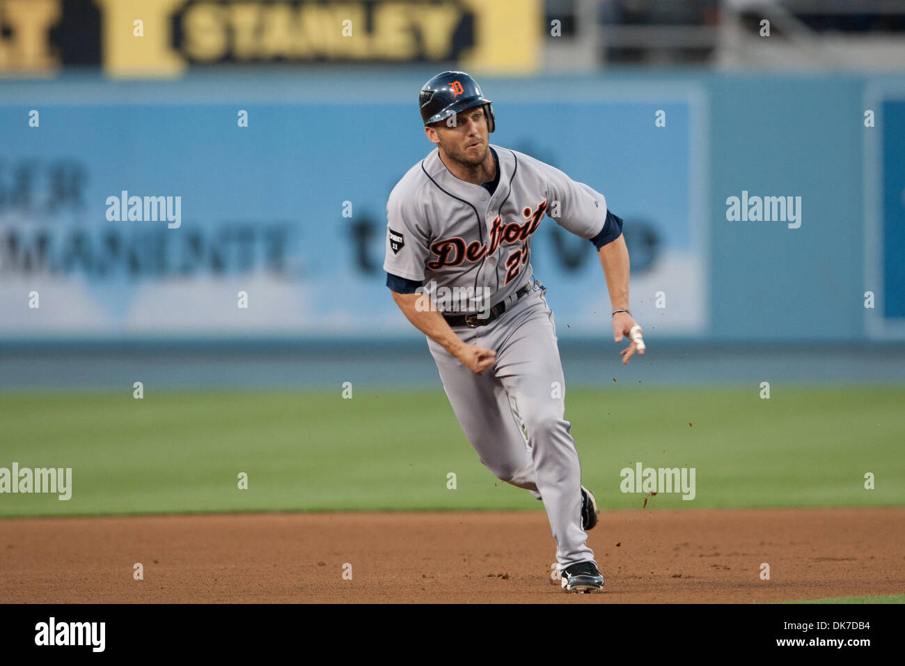 June 20, 2011 - Los Angeles, California, U.S - Detroit Tigers left ...