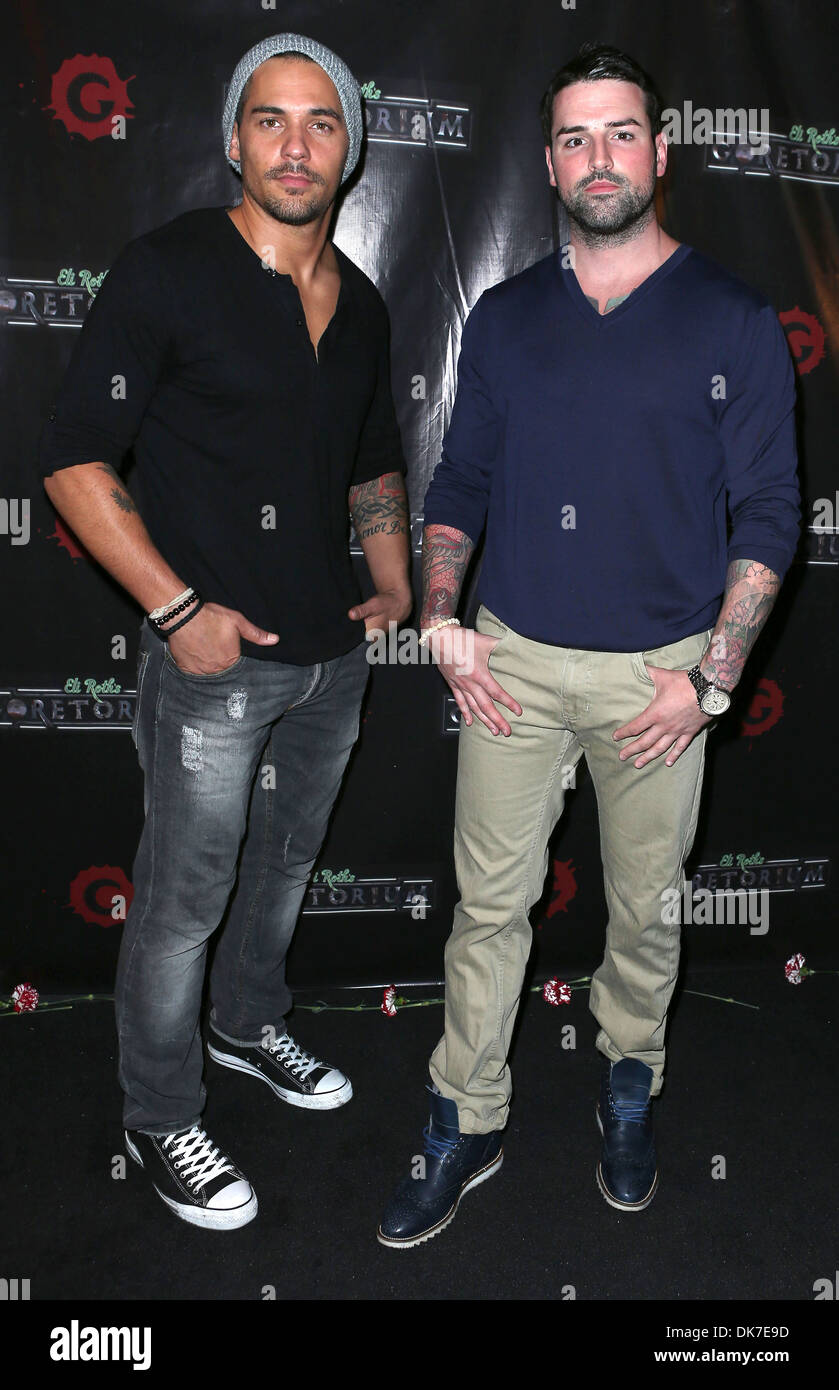 Jason JRoc Craig and Ryan Labbe Eli Roth unveils Goretorium; Strip's ...