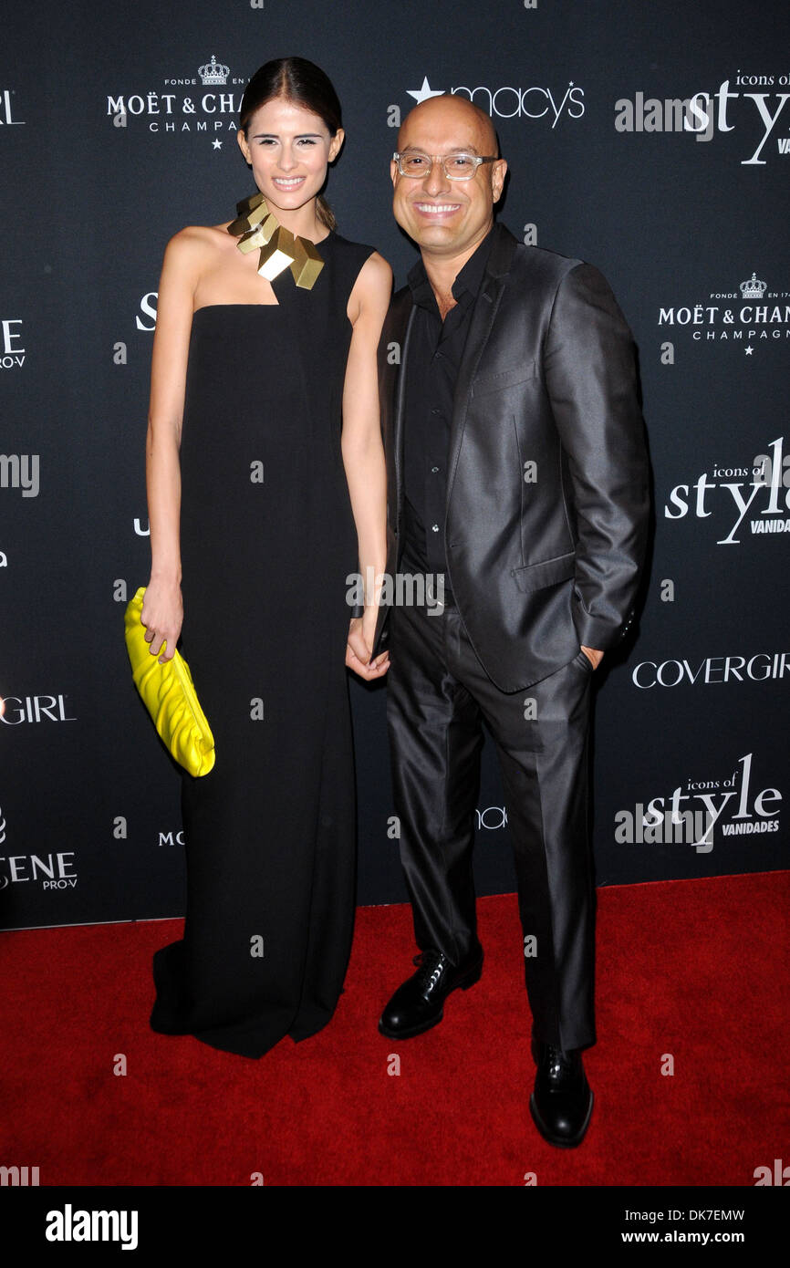 Sandrina Bencomo and Angel Sanchez 2012 Icons of Style Awards hosted by ...