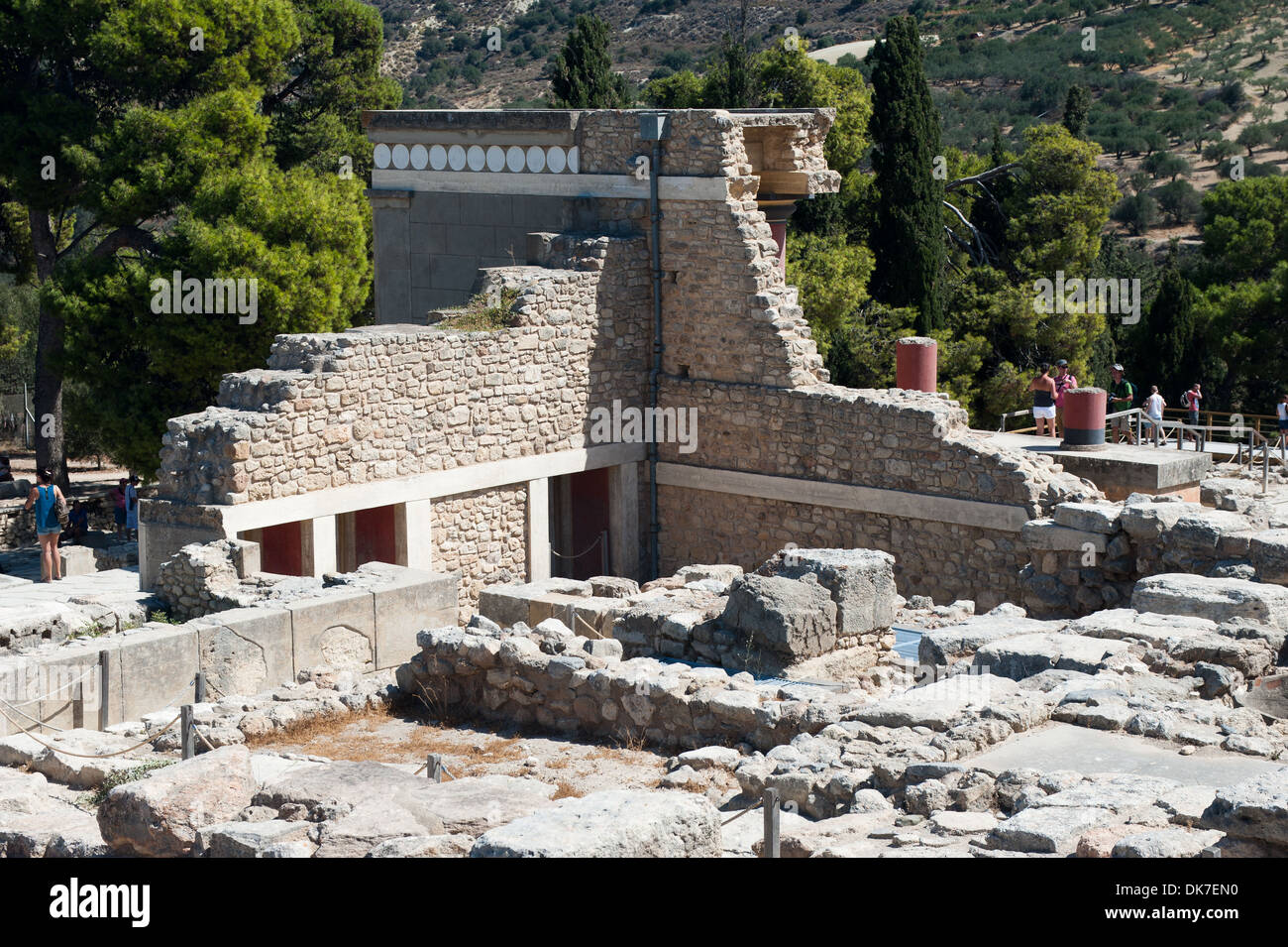 Knossos labyrinth greece crete hi-res stock photography and images - Alamy