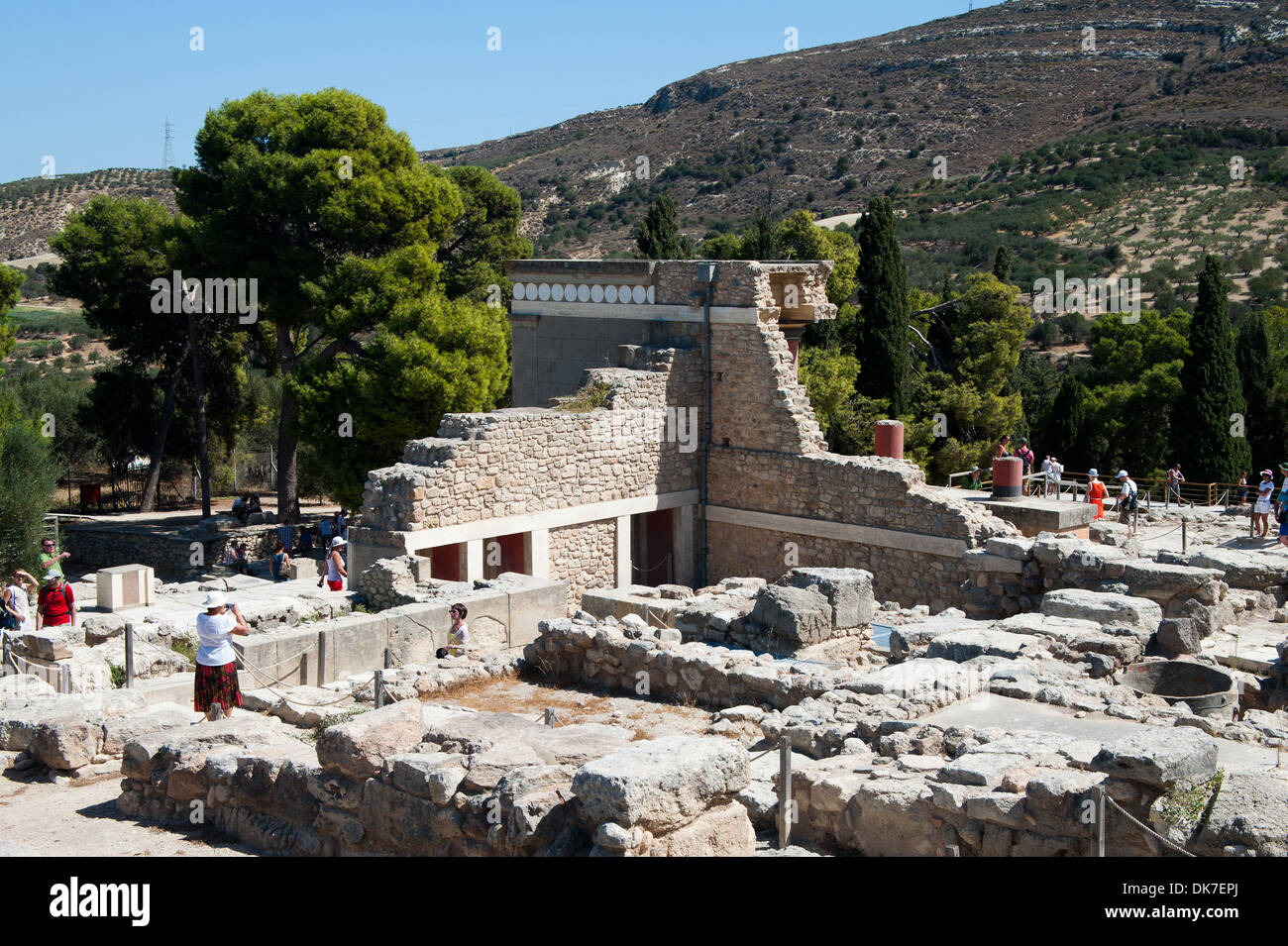 Knossos labyrinth greece crete hi-res stock photography and images - Alamy