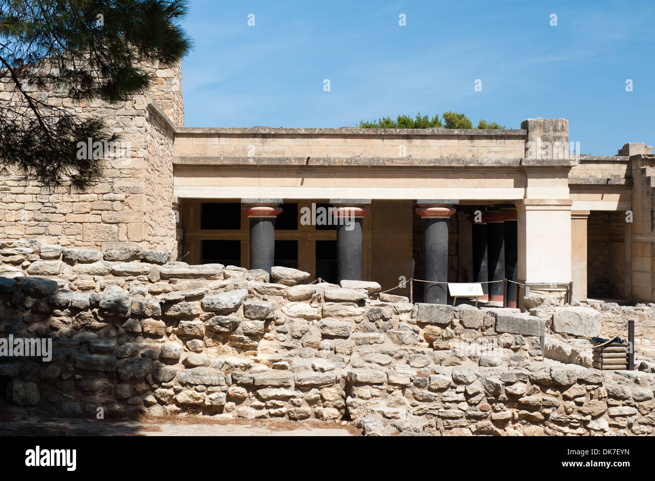Knossos, Crete, Greece Stock Photo - Alamy