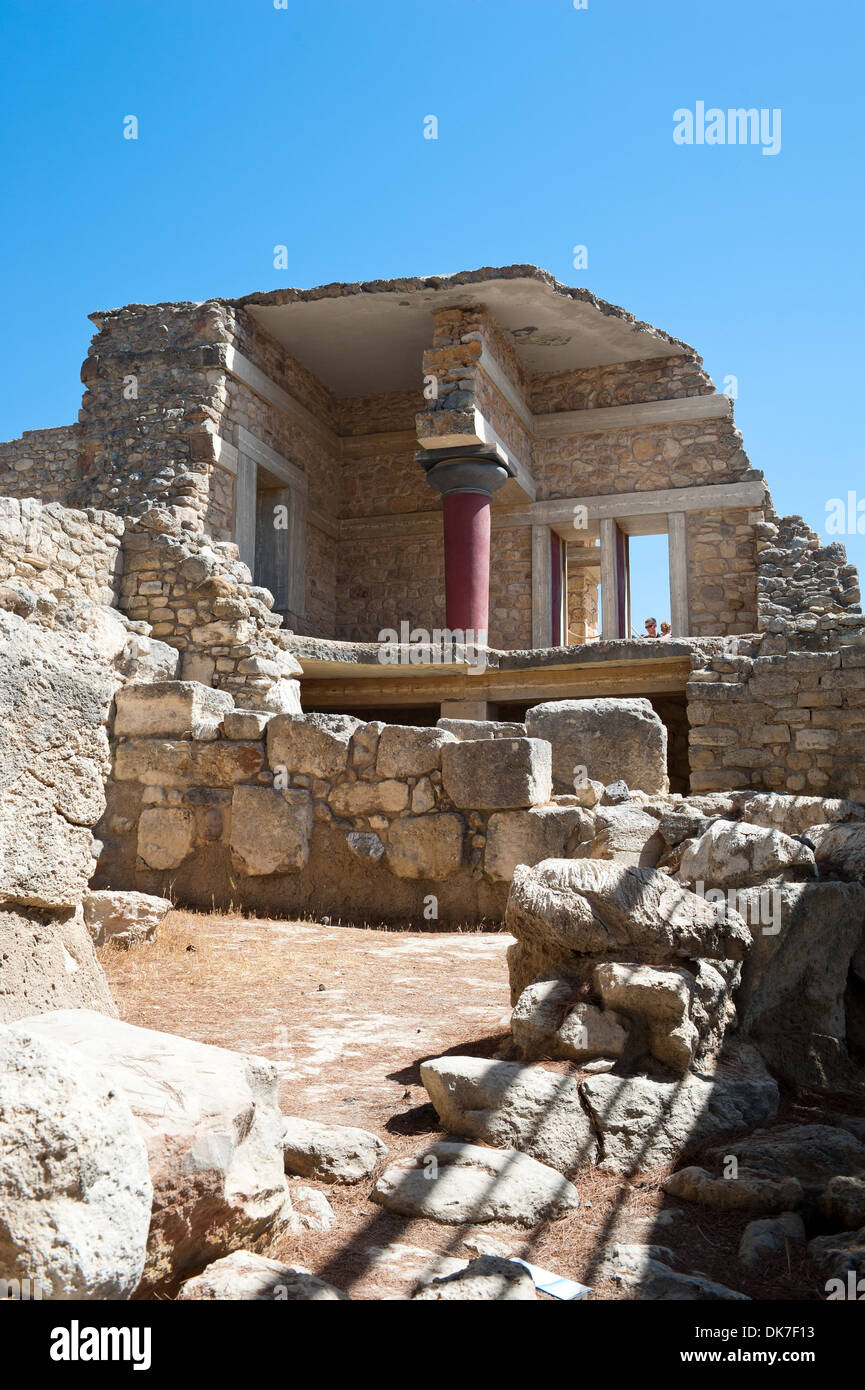 Knossos, Crete, Greece Stock Photo - Alamy