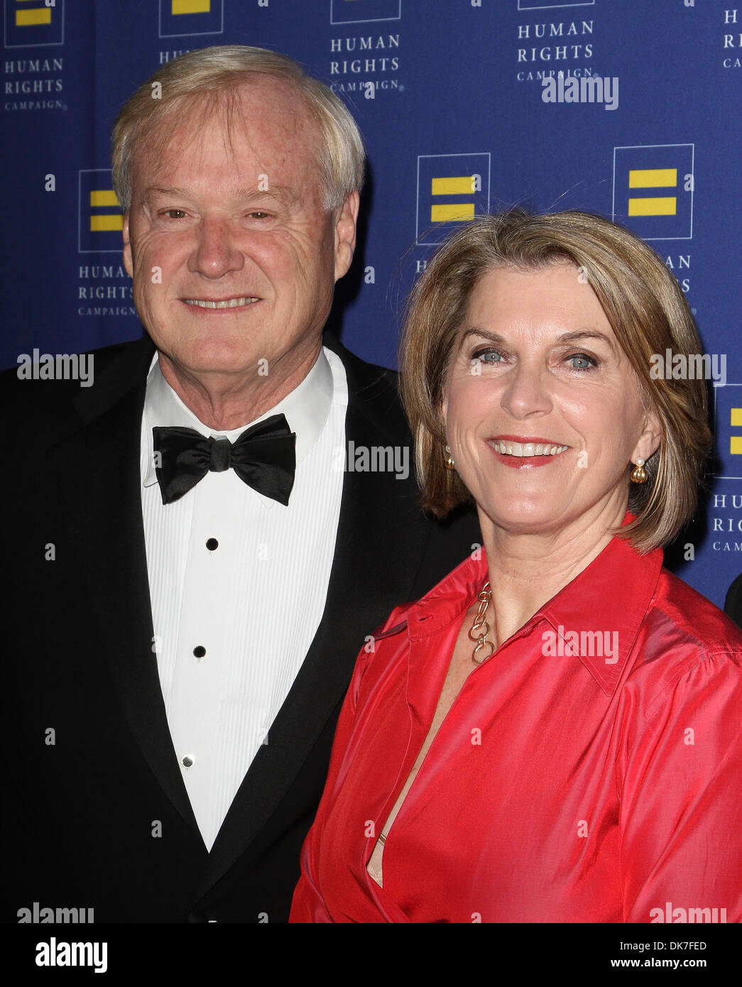 Chris and Kathleen Mathews and their Son 2012 Human Rights Campaign Los ...