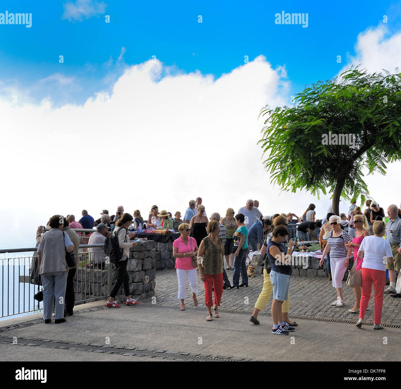 Viewing platform from Europe's highest sea cliff CABO GIRAO Madeira ...