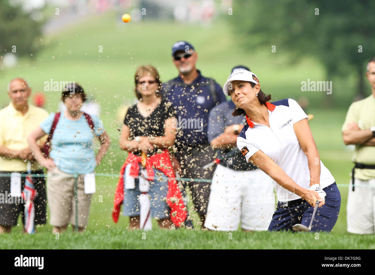 June 23, 2011 - Rochester, New York, U.S. - USA Laura Diaz punched the ...