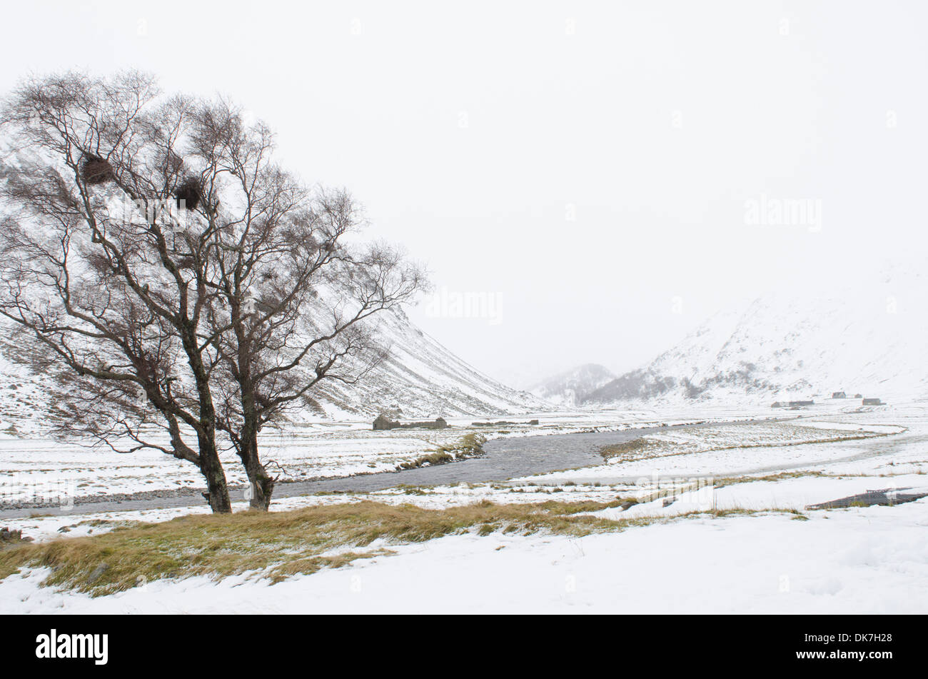Scottish winter scene hi-res stock photography and images - Alamy
