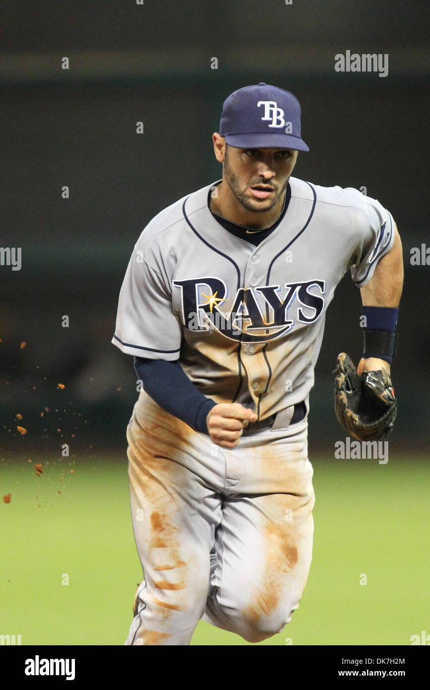 June 24, 2011 - Houston, Texas, U.S - Tampa Bay Rays infielder Sean ...