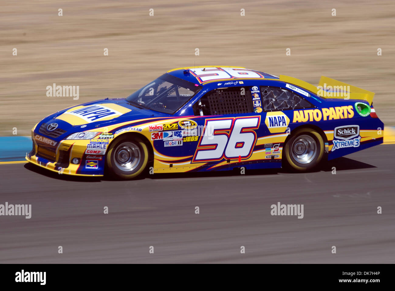 June 24, 2011 - Sonoma, California, U.S - Michael Waltrip Racing driver ...