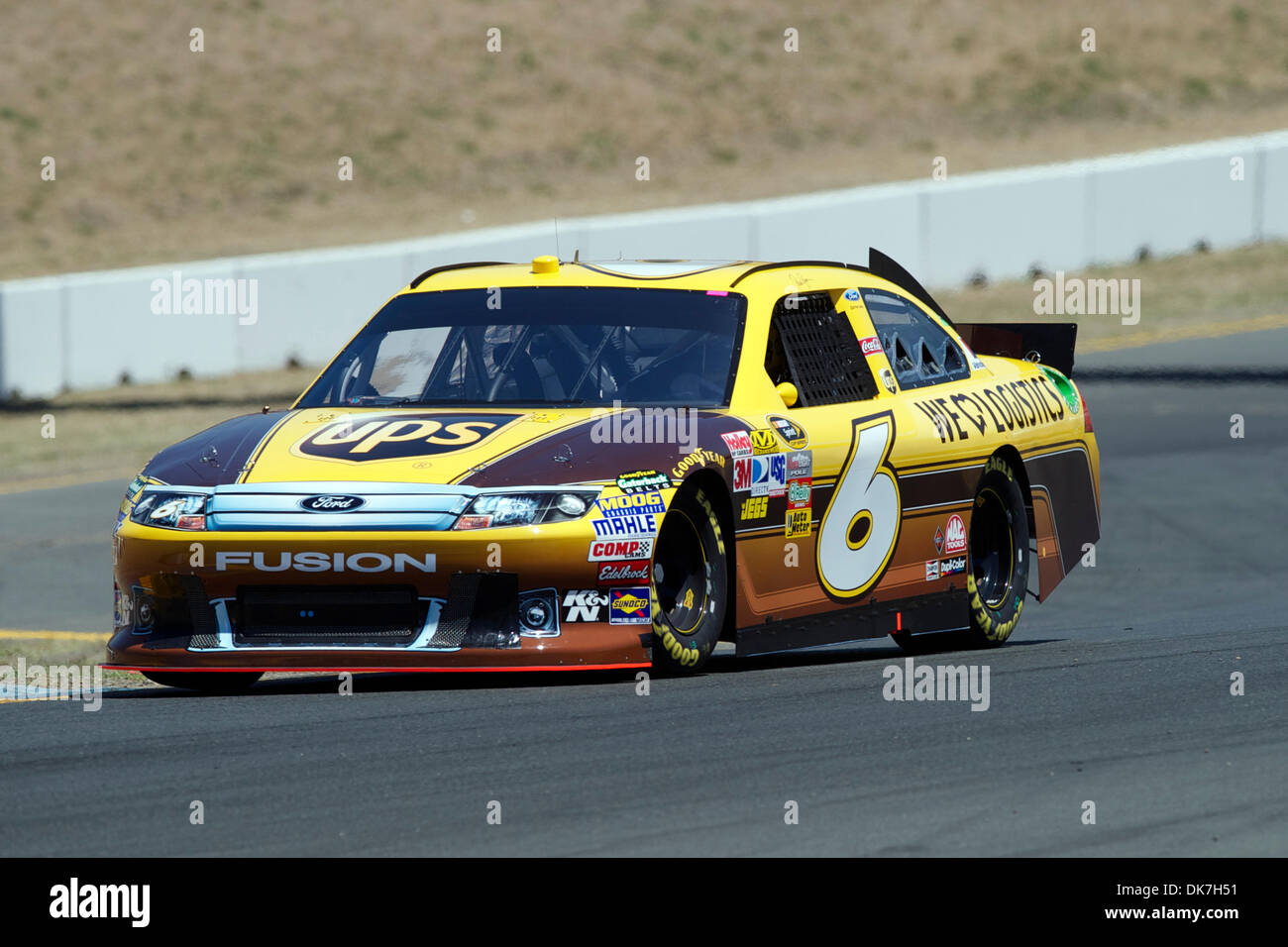 June 24, 2011 - Sonoma, California, U.S - Roush Fenway Racing driver ...