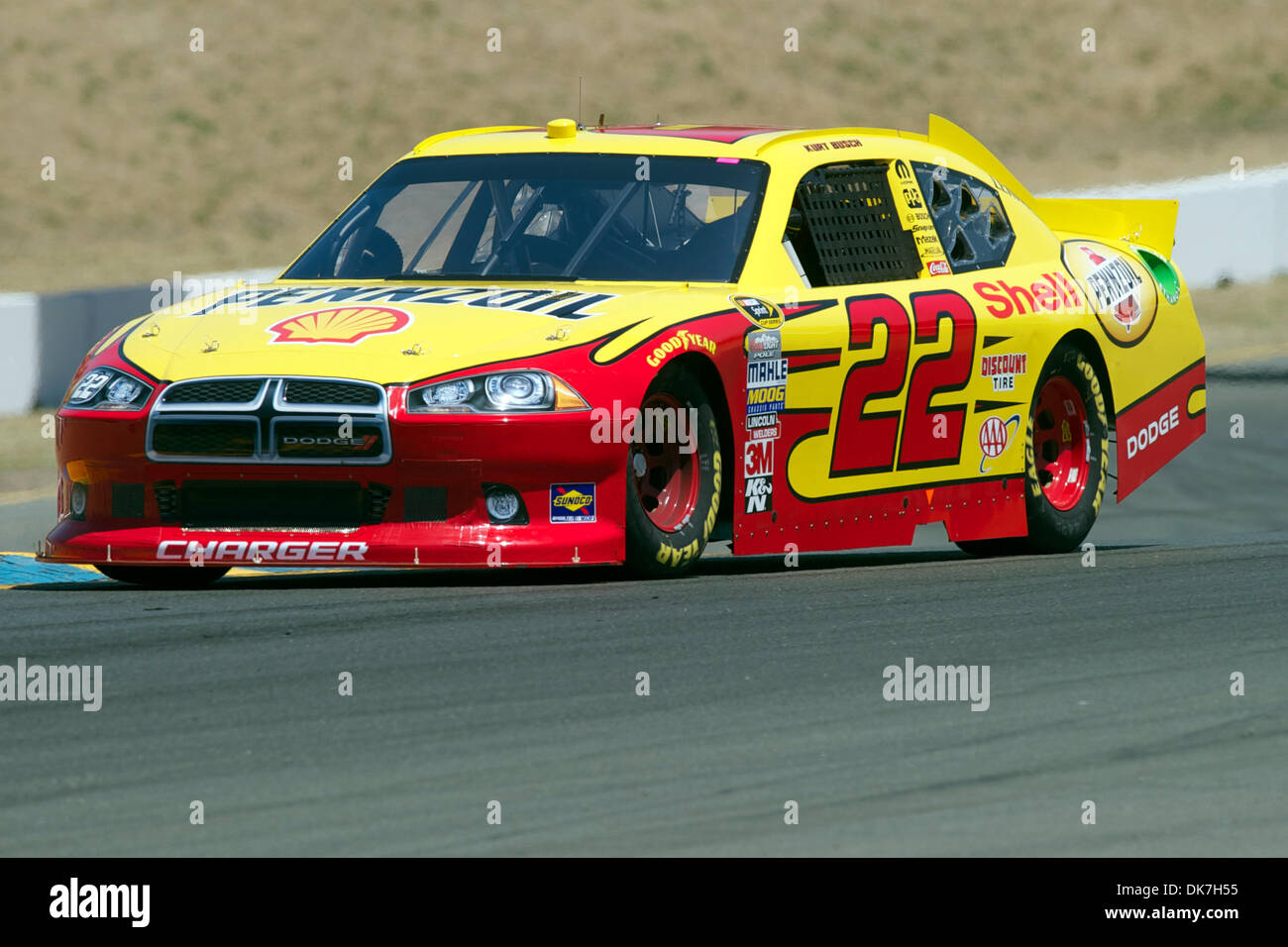 June 24, 2011 - Sonoma, California, U.S - Penske Racing driver Kurt ...