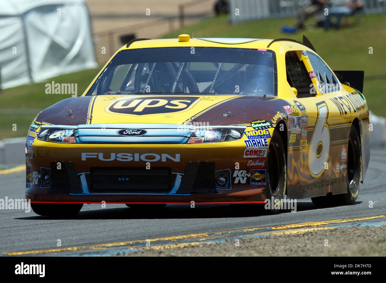 June 24, 2011 - Sonoma, California, U.S - Roush Fenway Racing driver ...