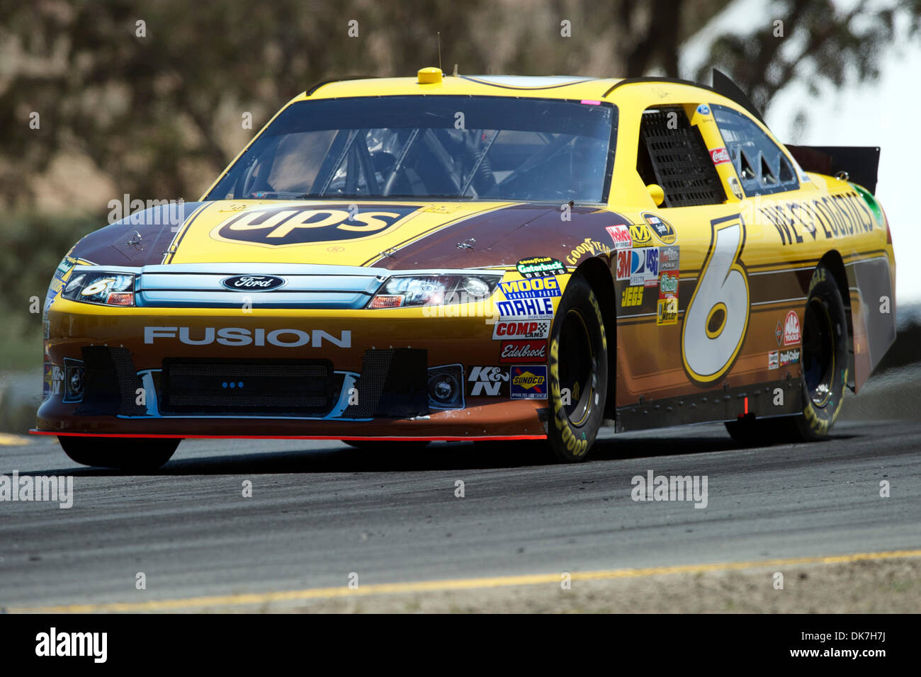 June 24, 2011 - Sonoma, California, U.S - Roush Fenway Racing driver ...
