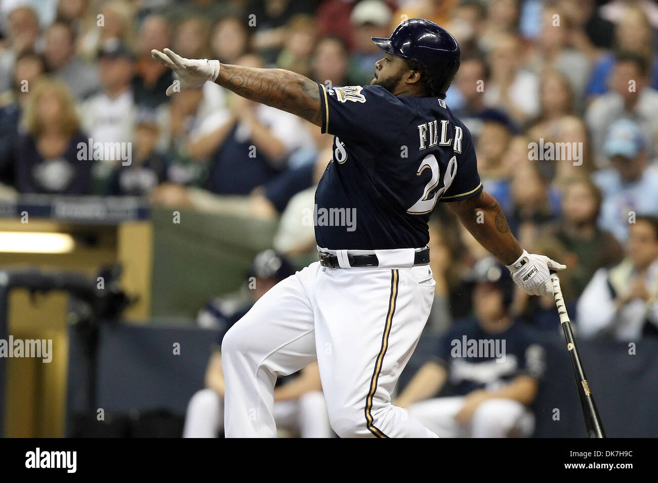 June 24, 2011 - Milwaukee, Wisconsin, U.S - Milwaukee Brewers first ...
