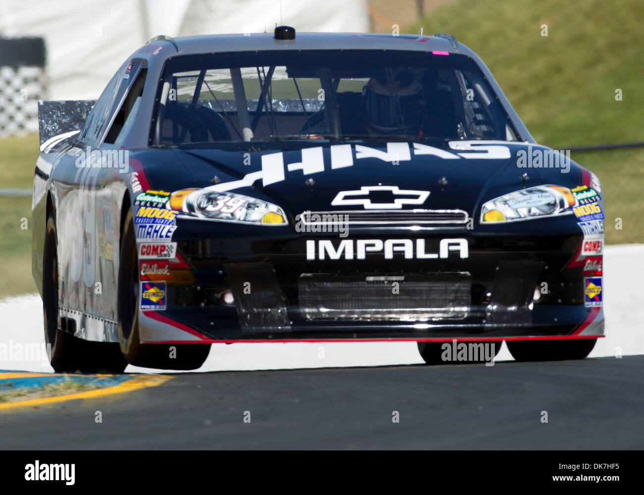 June 24, 2011 - Sonoma, California, U.S. - NASCAR driver RYAN NEWMAN ...