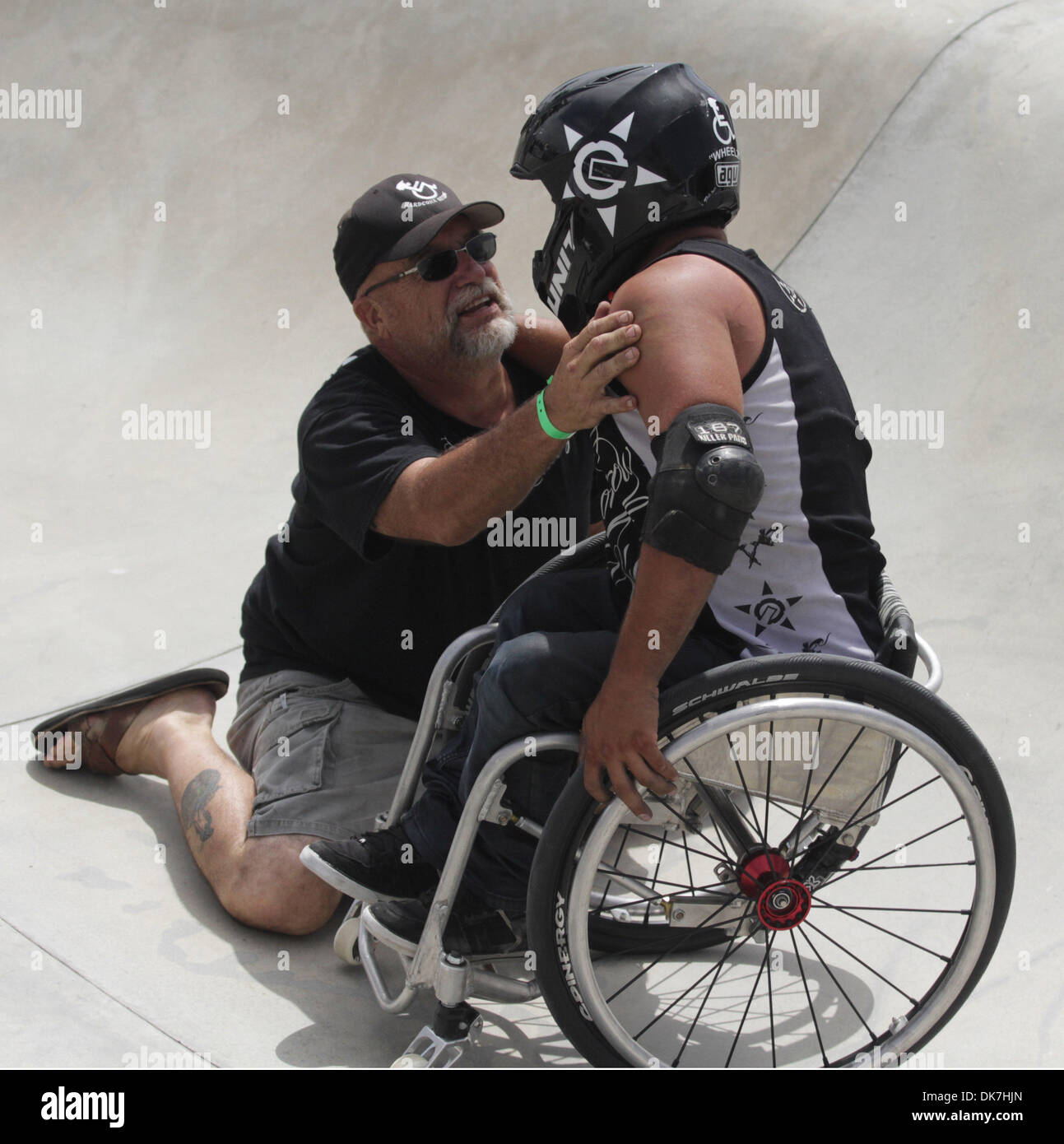 Christopher reeve wheelchair hi-res stock photography and images - Alamy