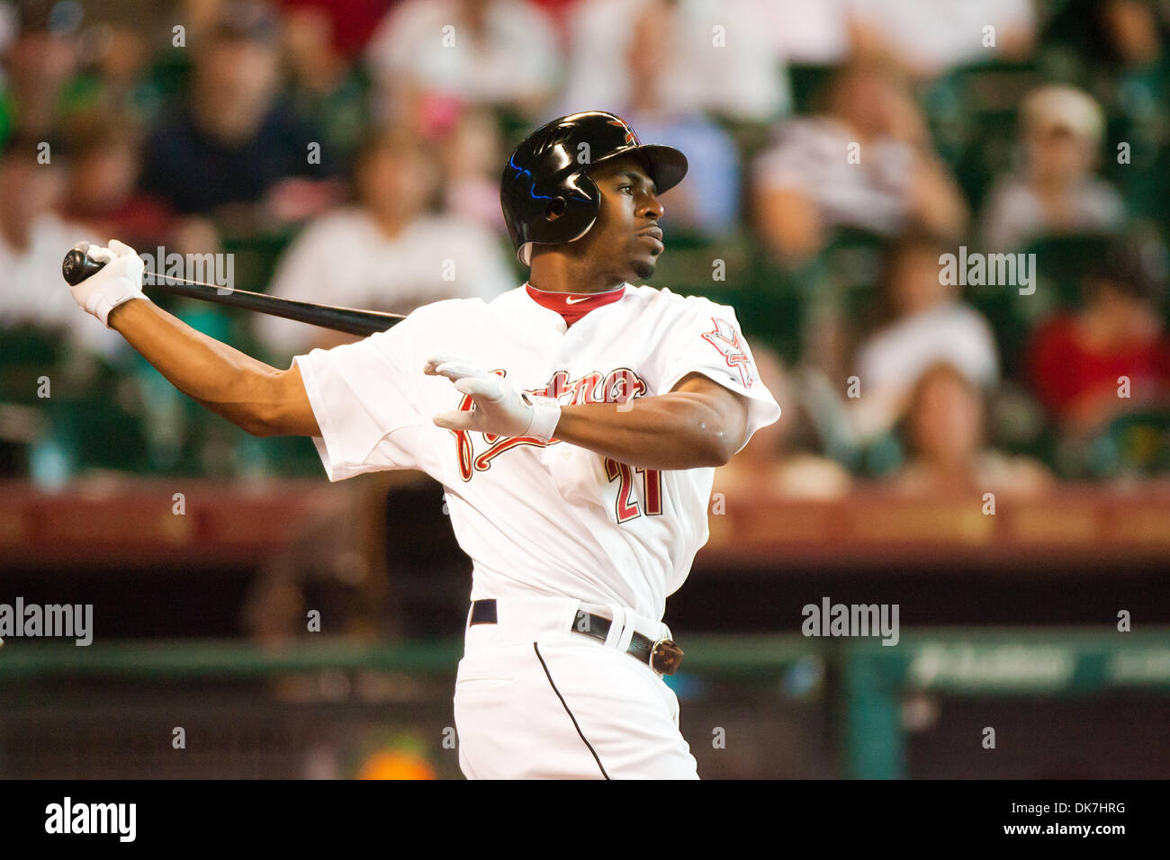 June 25, 2011 - Houston, Texas, U.S - Lead off Houston Astros ...