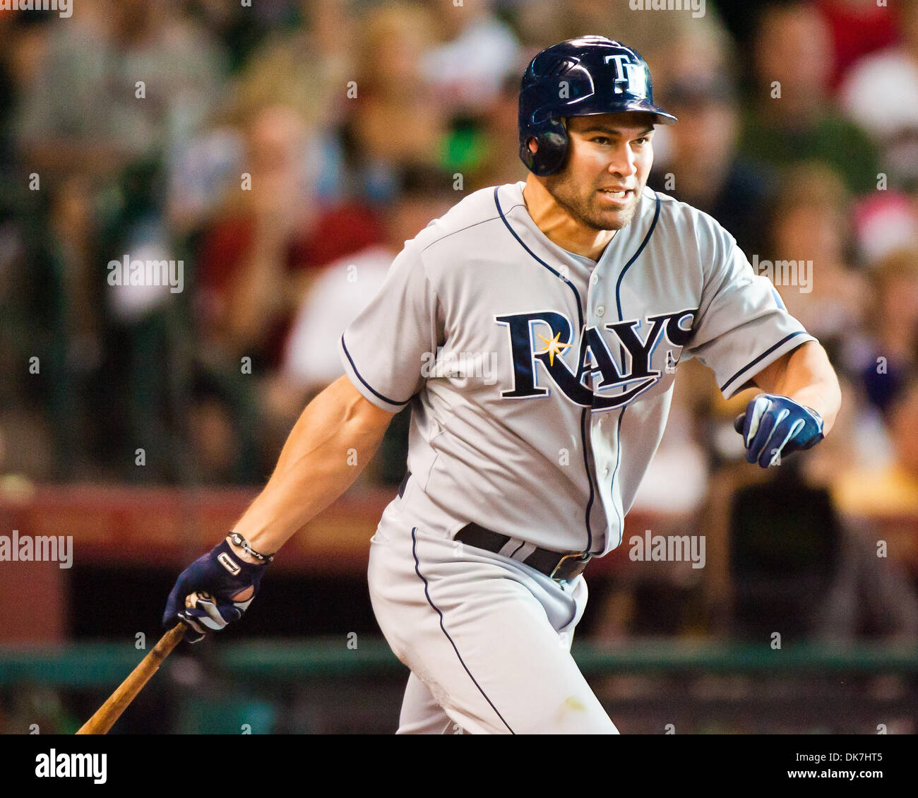 June 25, 2011 - Houston, Texas, U.S - Tampa Bay Outfielder Johnny Damon ...