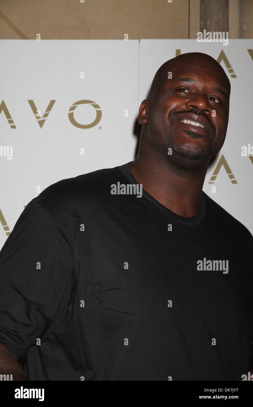 Shaquille O'Neal celebrates his 40th birthday at LAVO nightclub inside ...