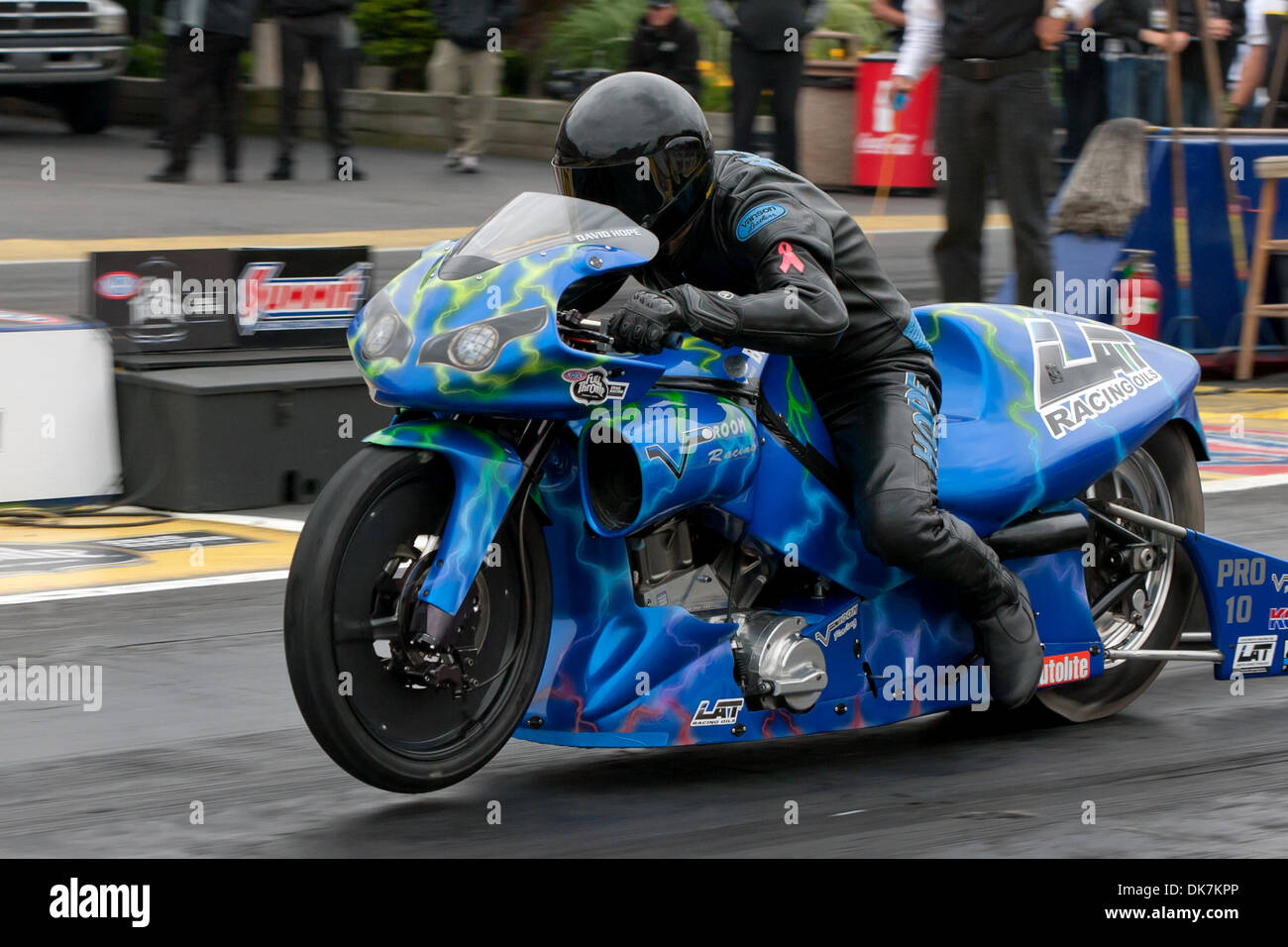 June 25, 2011 - Norwalk, Ohio, U.S - David Hope (#10, VROOM RACING ...