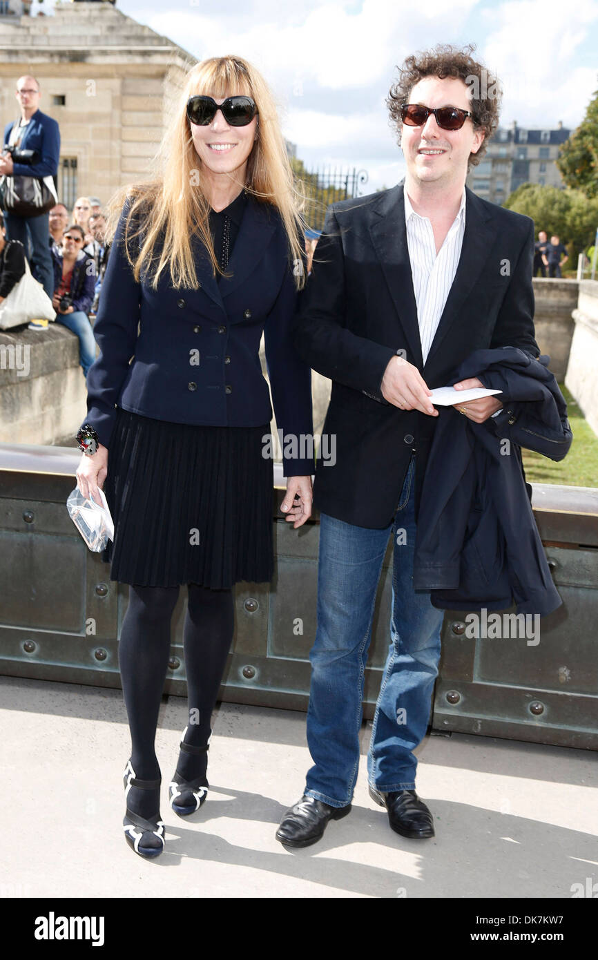 Victoire de Castellane and Guillaume Gallienne Paris Fashion Week ...