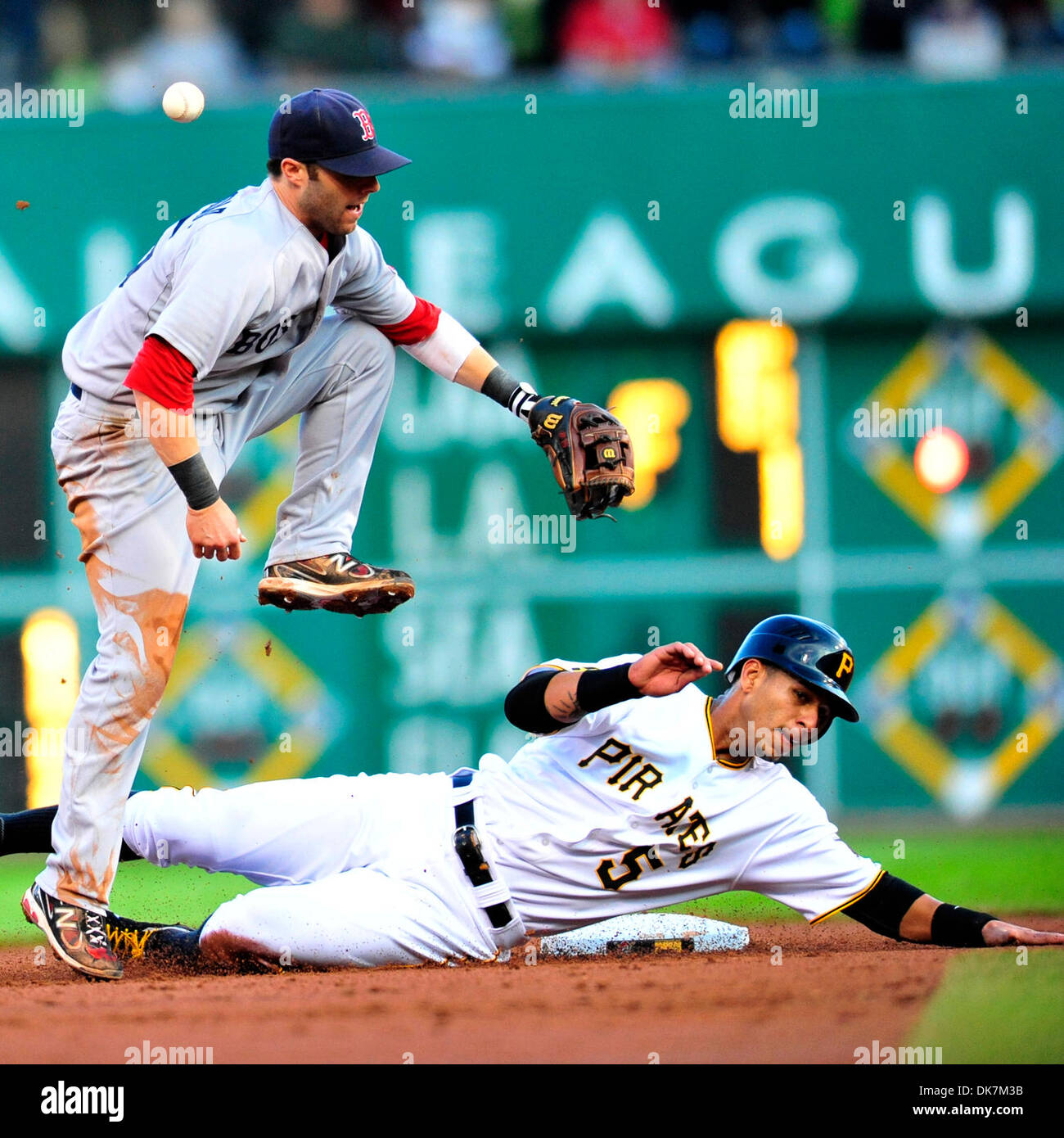 June 25, 2011 - Pittsburgh, Pennsylvania, U.S - 25 June: Boston Red Sox ...