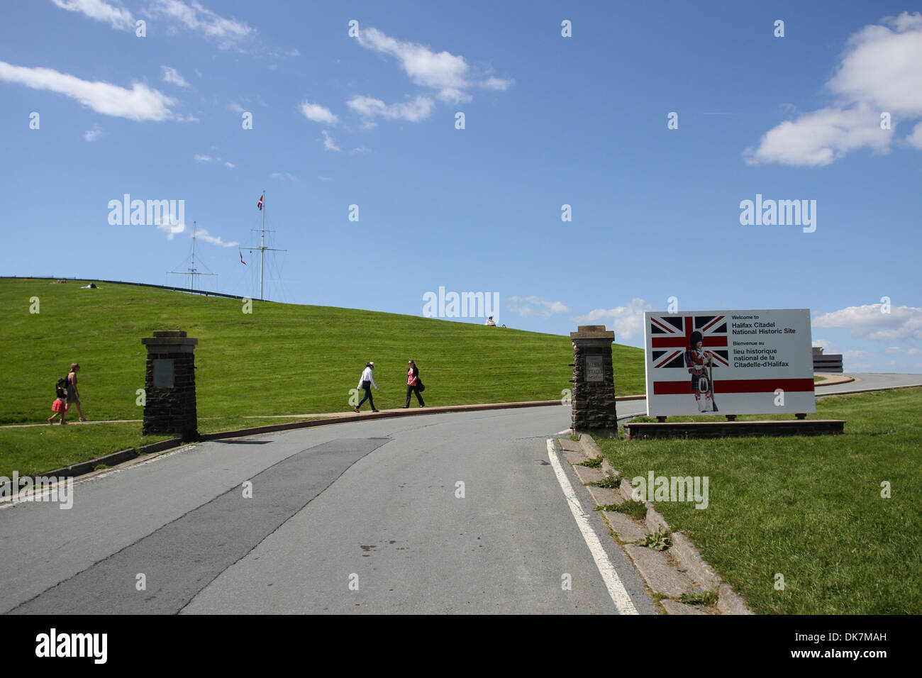 Citadel Hill located in Halifax, N.S Stock Photo - Alamy