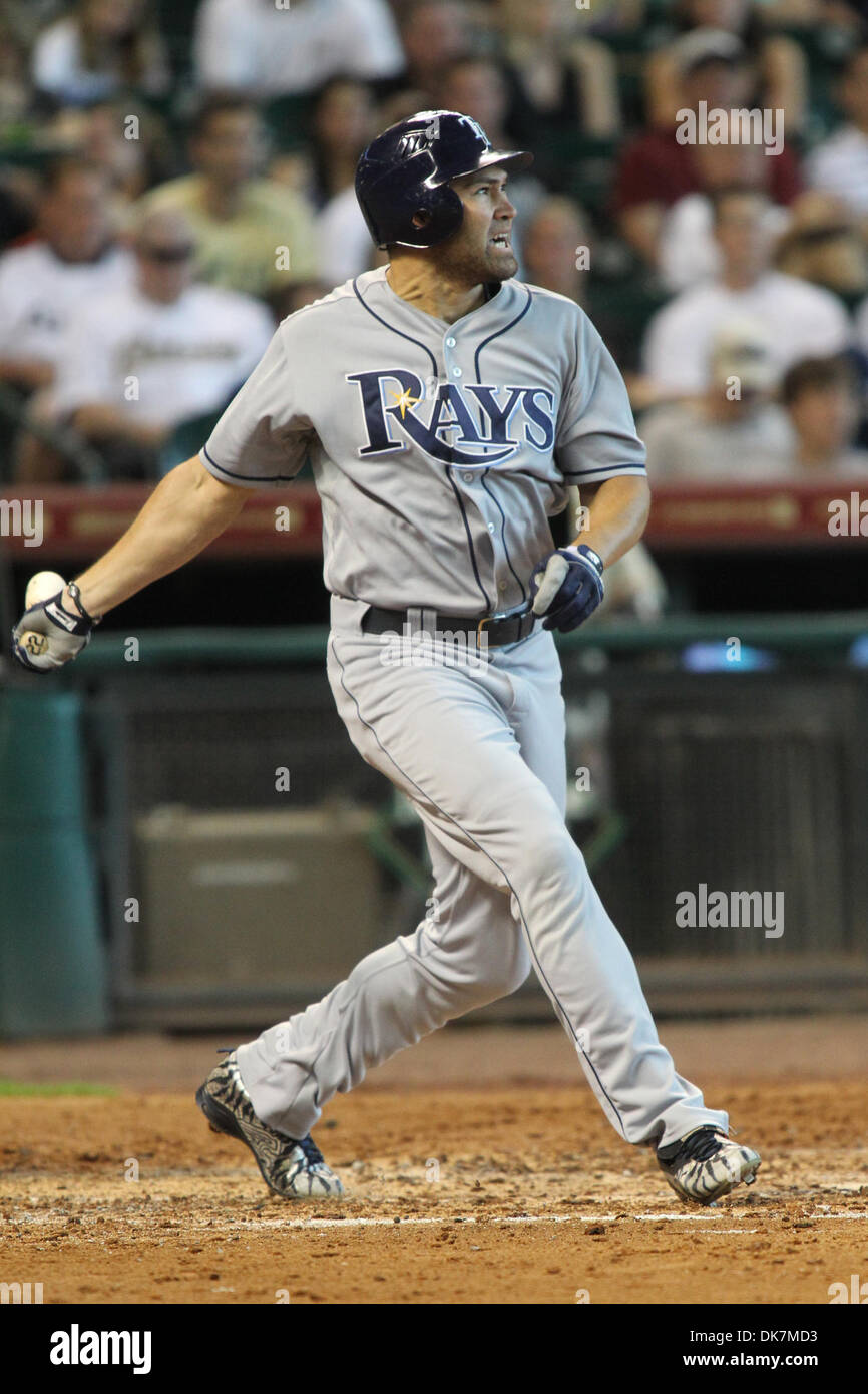 June 26, 2011 - Houston, Texas, U.S - Tampa Bay Rays outfielder Johnny ...