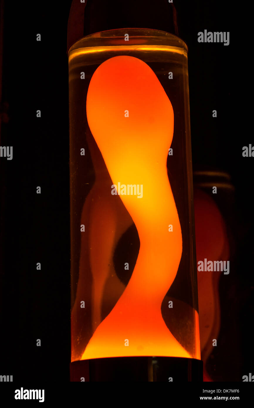 light lava lamp floating flowing bubble bubbling Stock Photo - Alamy