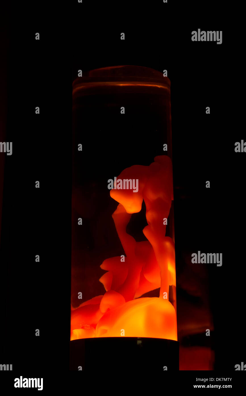 light lava lamp floating flowing bubble bubbling Stock Photo - Alamy