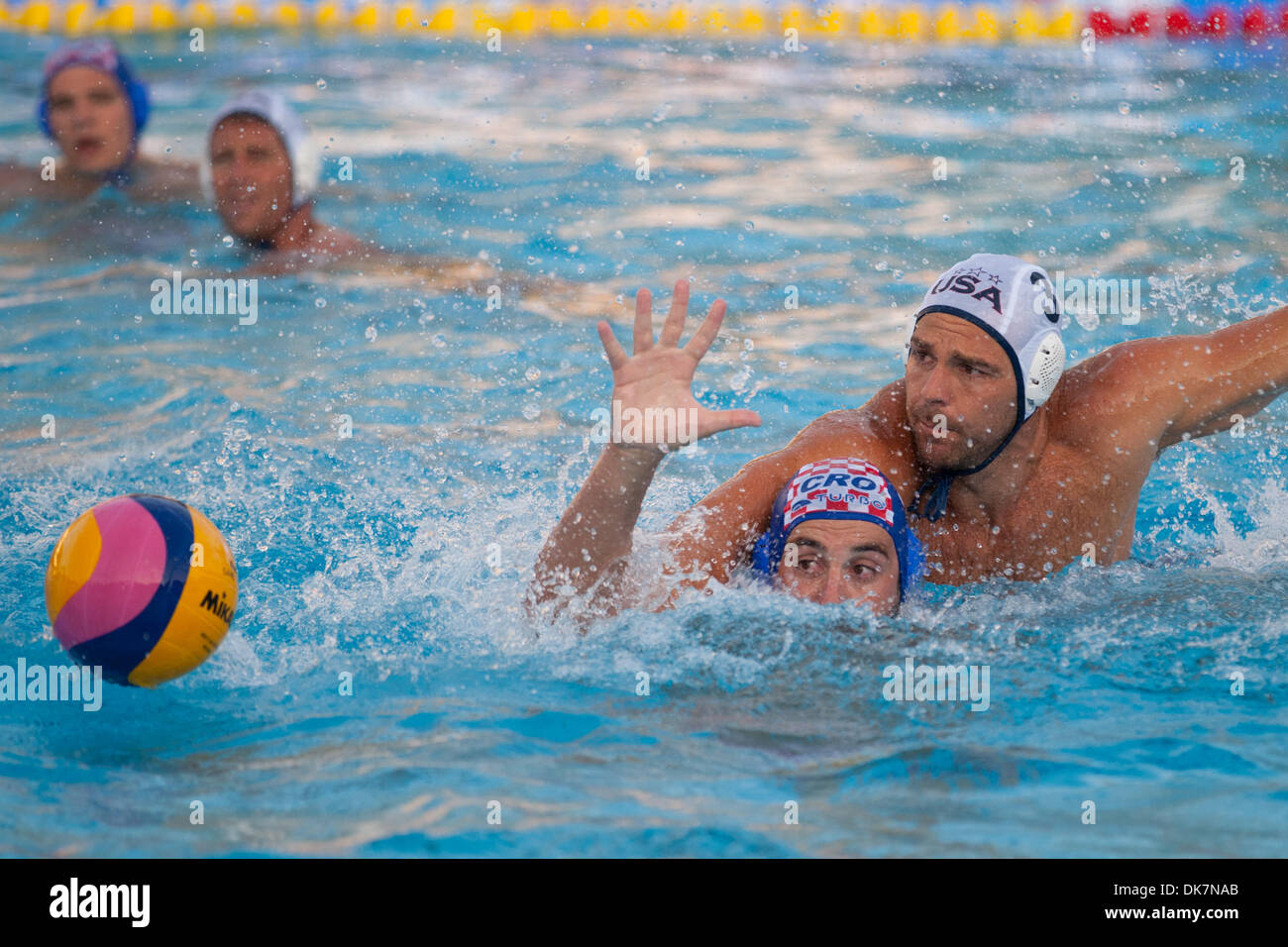 June 26, 2011 - Florence, Italy - n.3 Peter Hudnut from U.S.A struggles ...