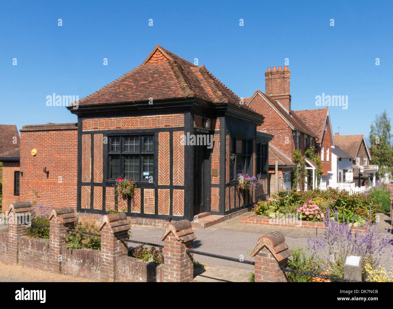 The Old Bank Goudhurst Kent Stock Photo - Alamy