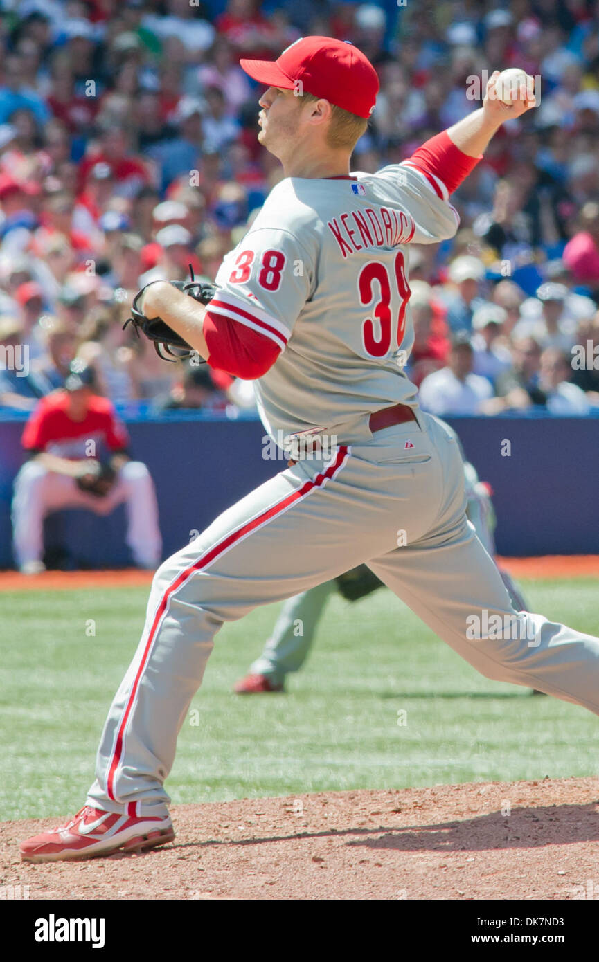July 1, 2011 - Toronto, Ontario, Canada - Philadelphia Phillies Pitcher ...