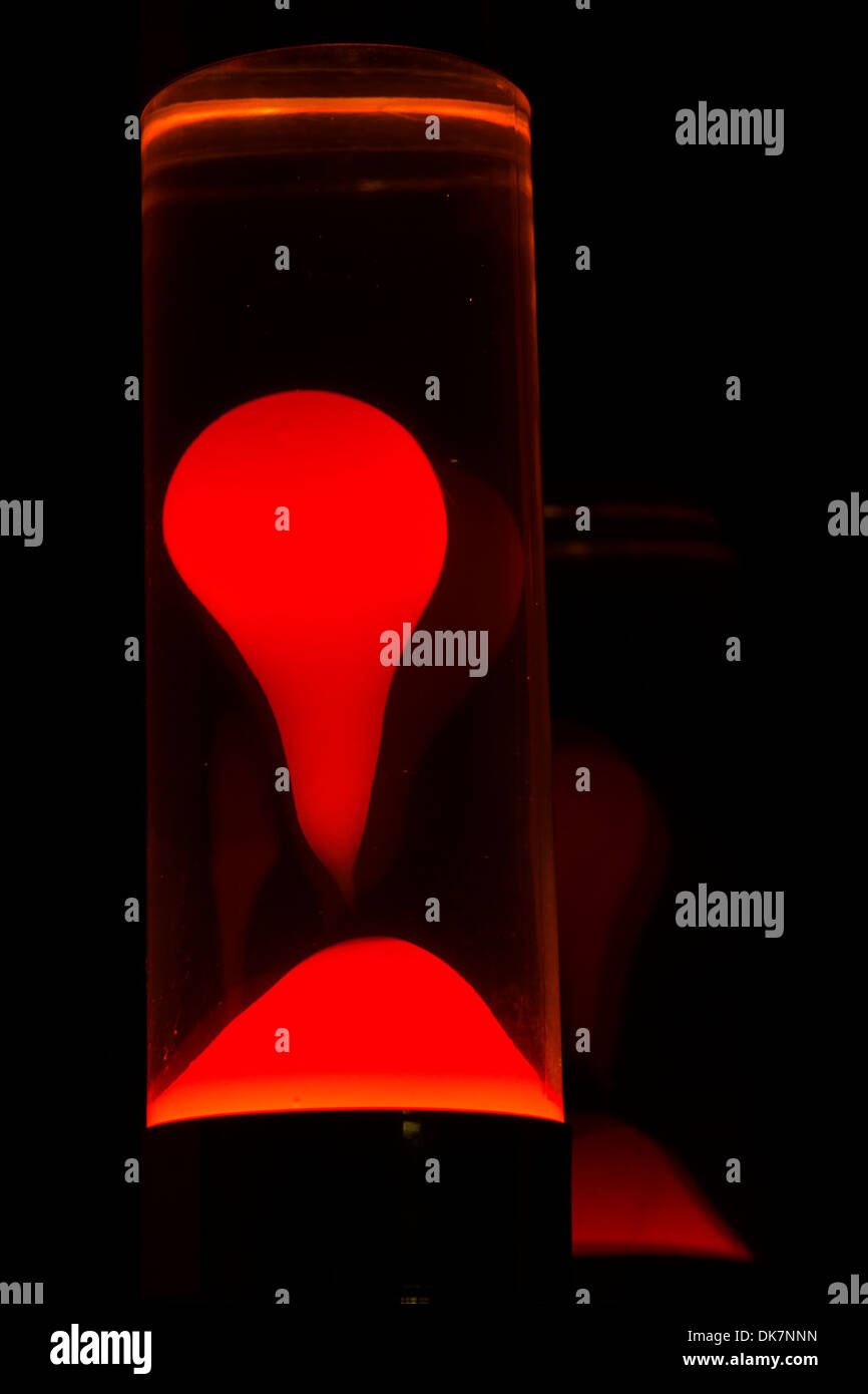 light lava lamp floating flowing bubble bubbling Stock Photo - Alamy