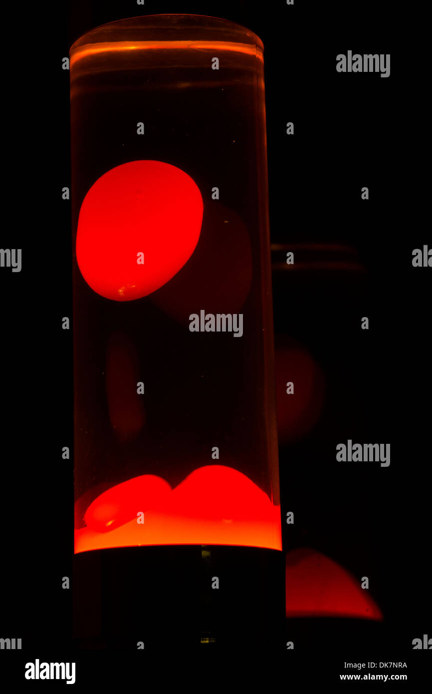 light lava lamp floating flowing bubble bubbling Stock Photo - Alamy