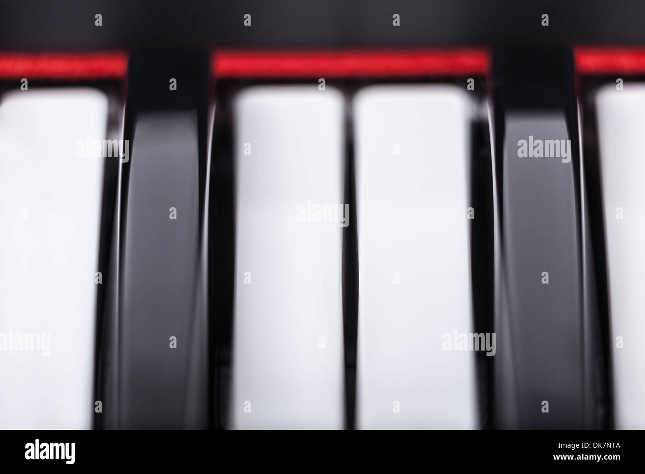 Detail of piano musical instrument keyboard Stock Photo - Alamy