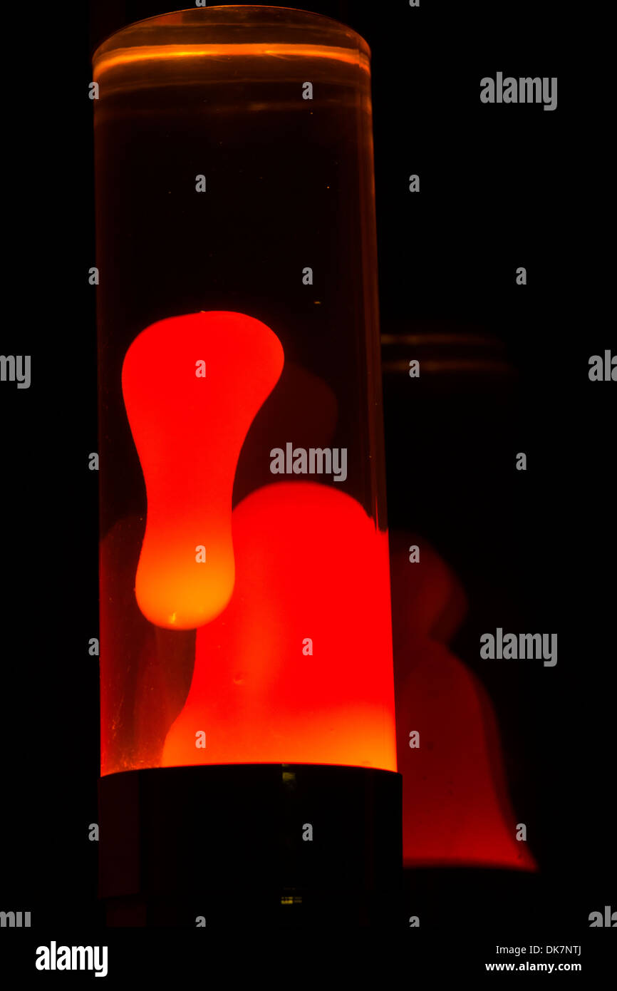 light lava lamp floating flowing bubble bubbling Stock Photo - Alamy
