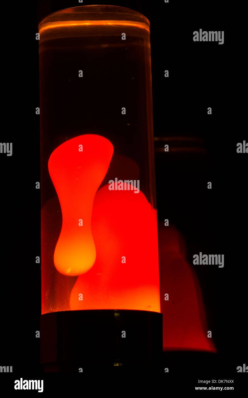 light lava lamp floating flowing bubble bubbling Stock Photo - Alamy