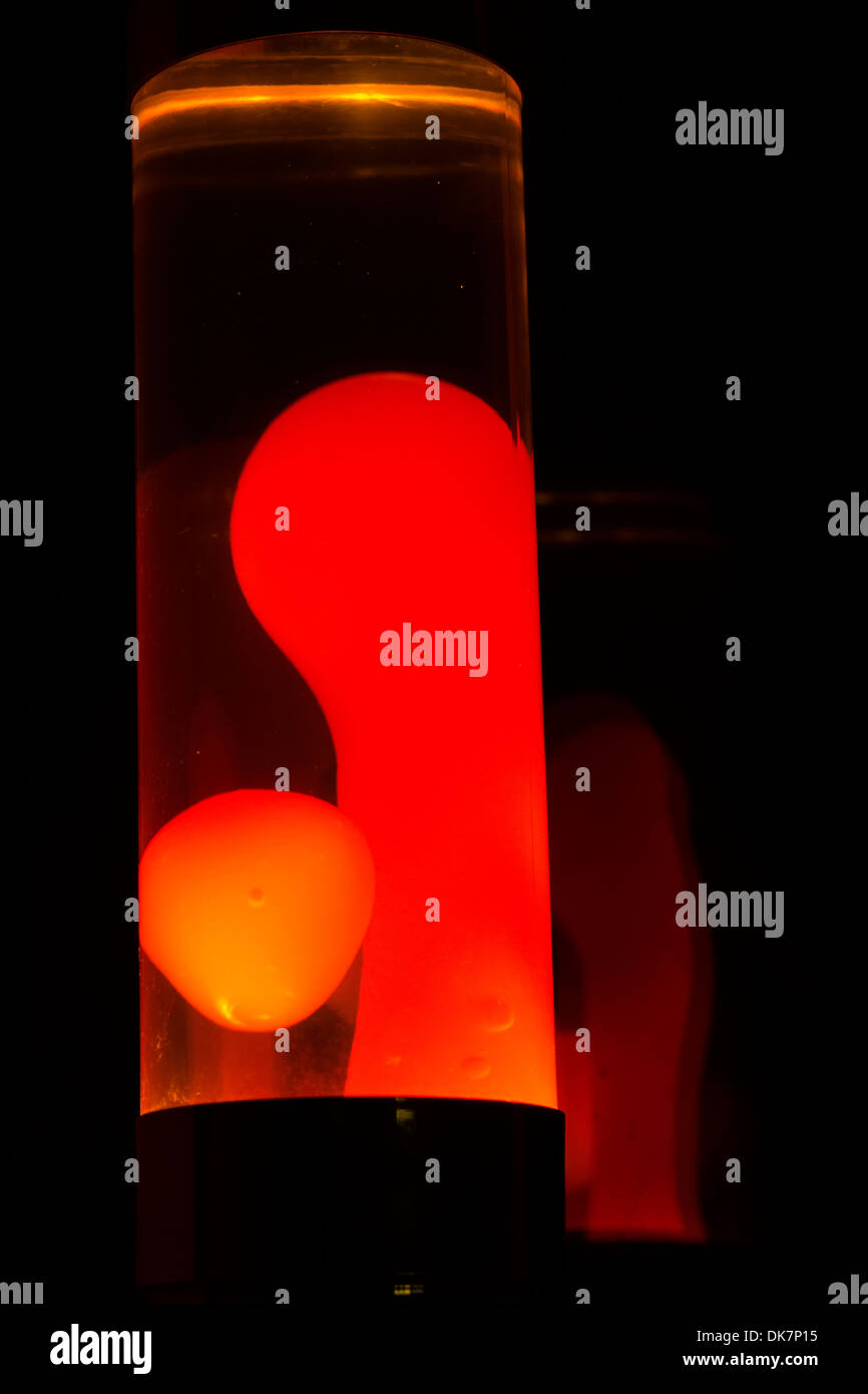 light lava lamp floating flowing bubble bubbling Stock Photo - Alamy