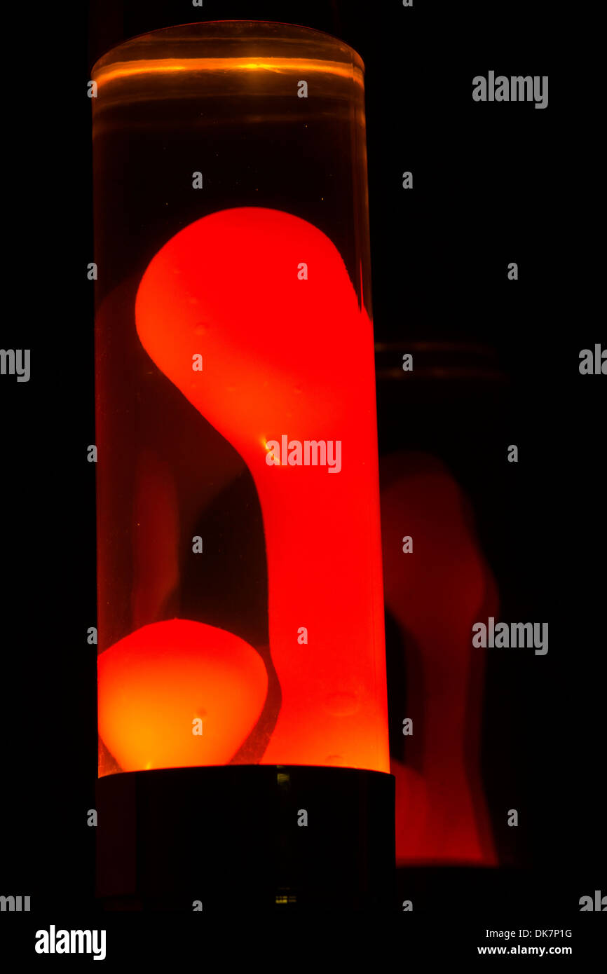 light lava lamp floating flowing bubble bubbling Stock Photo - Alamy