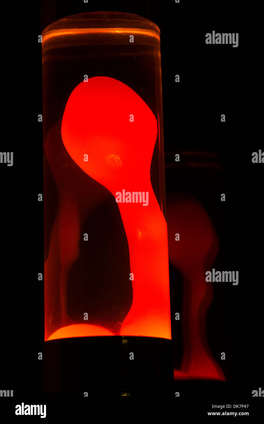 light lava lamp floating flowing bubble bubbling Stock Photo - Alamy