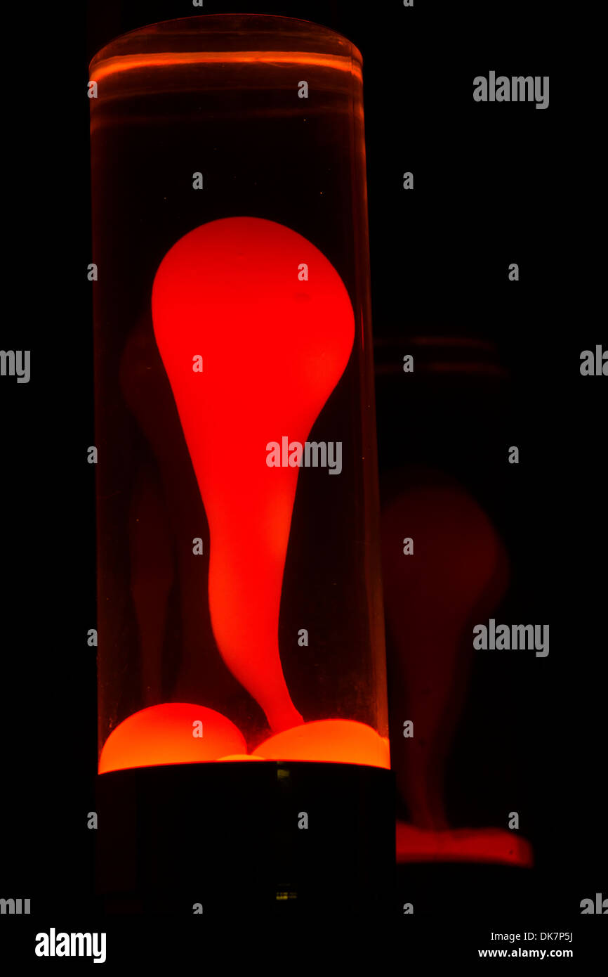 light lava lamp floating flowing bubble bubbling Stock Photo - Alamy